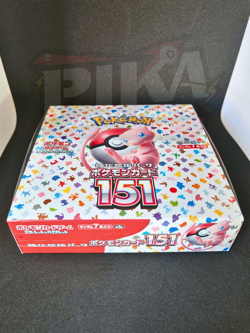 Pokémon Display Box 151 sv2a JAP – Pika Japan Cards